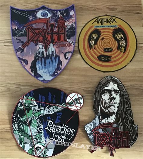 Death Anthrax Paradise Lost Back Patch Tshirtslayer Tshirt And