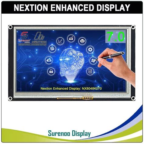 Jual Nextion Enhanced NX8048K070 7 0 HMI LCD Touchscreen Serial USART Shopee Indonesia