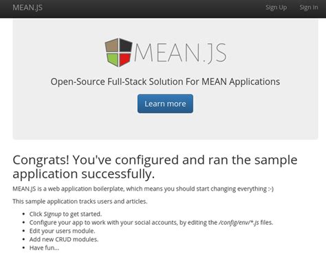 How To Install A Meanjs Stack On An Ubuntu 1404 Server Digitalocean