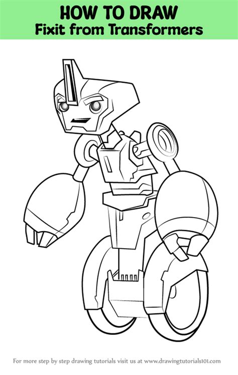 Transformers Coloring Pages Side Swipe Collision 2025