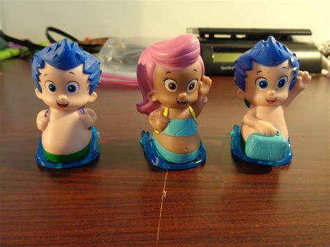 3 Nickelodeon Bubble Guppies Roll N Go Rolling Figures Lot Gil And Molly Nick Jr 4659972795