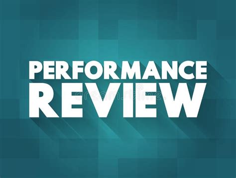 Performance Review Formal Assessment In Which A Manager Evaluates An Employee`s Work