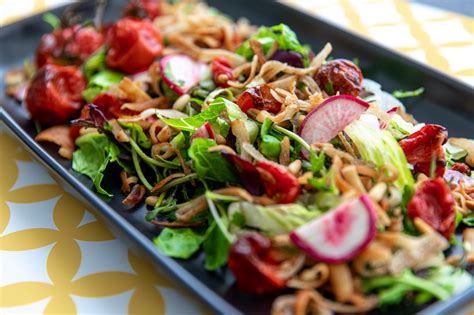 Sumac Herb Salad Rouba Shahin Middle Eastern Cooking