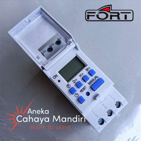 Promo Din Rel Timer Weekly Timer Tp 8a16 Fort 220 240ac Diskon 31 Di