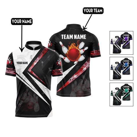 Custom Bowling Jersey For Men And Women Personalized Bowling Jersey