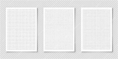 Premium Vector Dotted Graph Paper With Grid Polka Dot Pattern