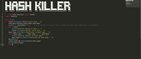 Comment CrÉe Un Outil De Hachage En 2 Étapes