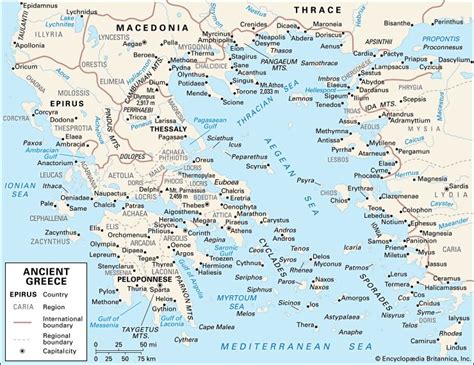 Ancient Greek Civilization History Map And Facts