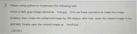Solved 3 Please Using Python To Implement The Following