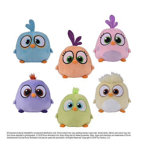 Angry Birds Hatchlings Plush Jumbo 10 746ea Delivered Bulk Pl