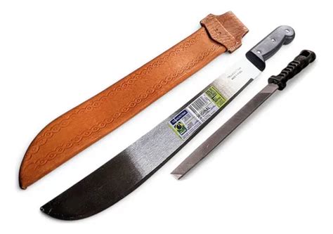 Facão Tramontina 16 Polegadas Mato Bainha Em Couro E Lima Parcelamento Sem Juros
