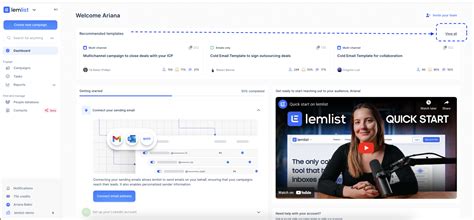 create a campaign from a template lemlist academy