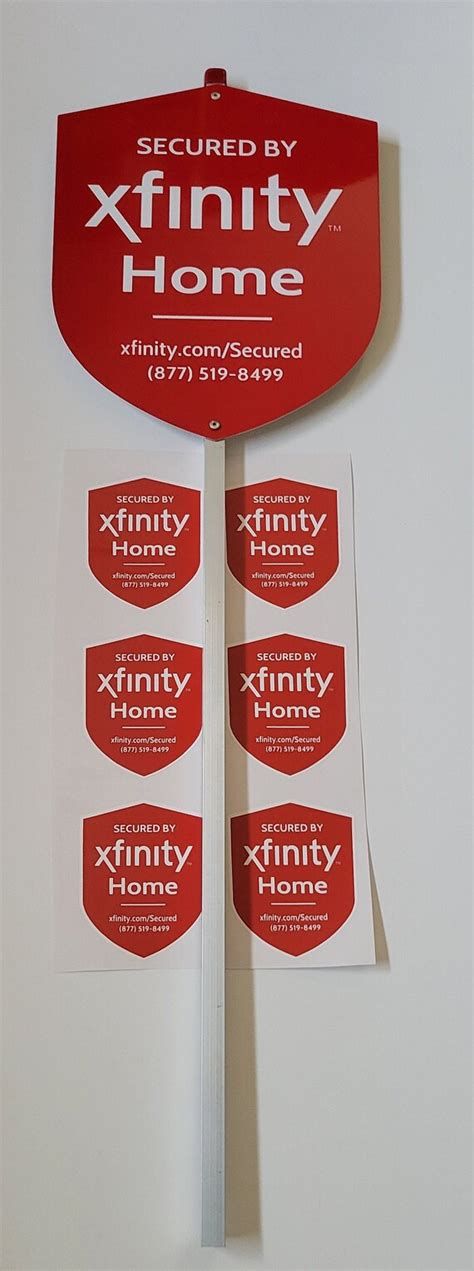 Xfinity Home Security Sign