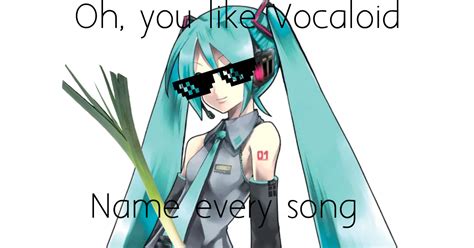 Hatsune Miku Meme Blank Template Imgflip