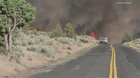 Cram Fire 73 Contained Oregon Crews Hold The Line On 95000 Acre Blaze