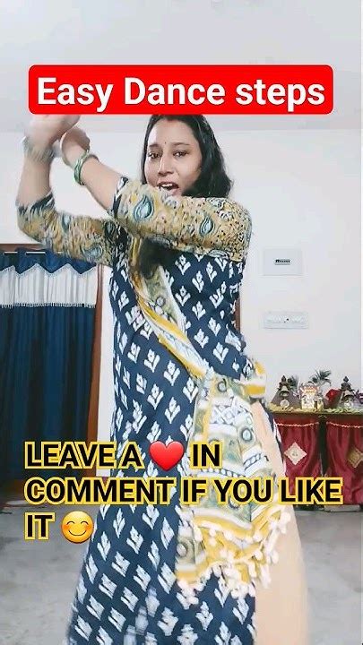 Easy Dance Steps 💃 Comment If You Like It ️ Shorts Viral Shortsvideo