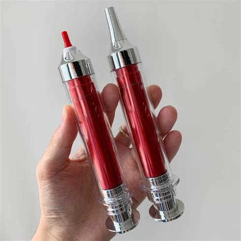 Cosmetic Syringe Packaging Airless Eye Cream Needle Bottle