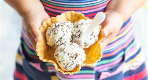 Stracciatella Eis Backen Macht Glücklich