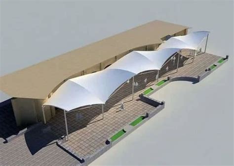 Pvc White Tensile Canopy Structures At ₹ 435sq Ft In Pune Id