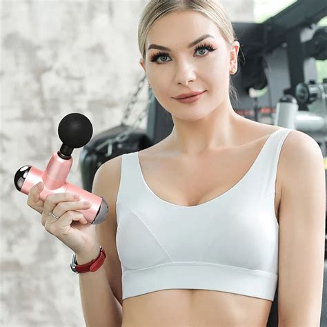 High Frequency Large Percussive Massage Gun Massagepistole Massage Gun Electric Fascia Gun Micro