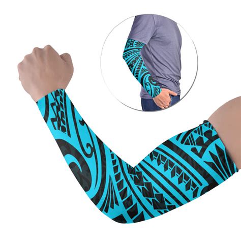 Polynesian Tribal Tattoo Arm Sleeve 43 Set Of Two No3 Lt6