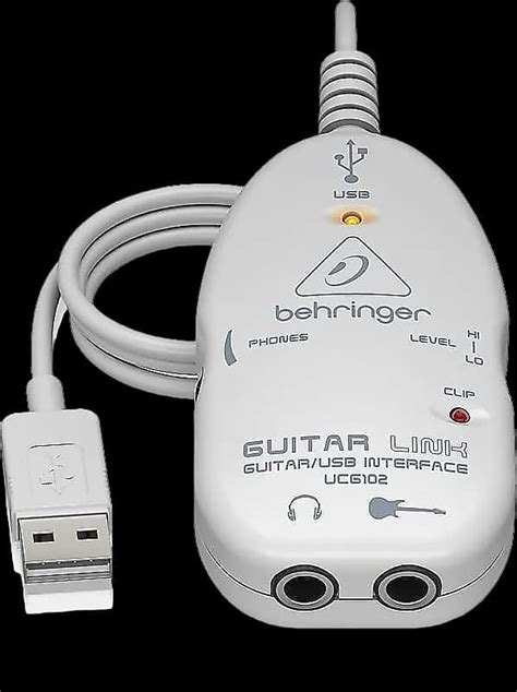 Behringer Guitar Link Ucg102 Guitar To Usb Interface Reverb