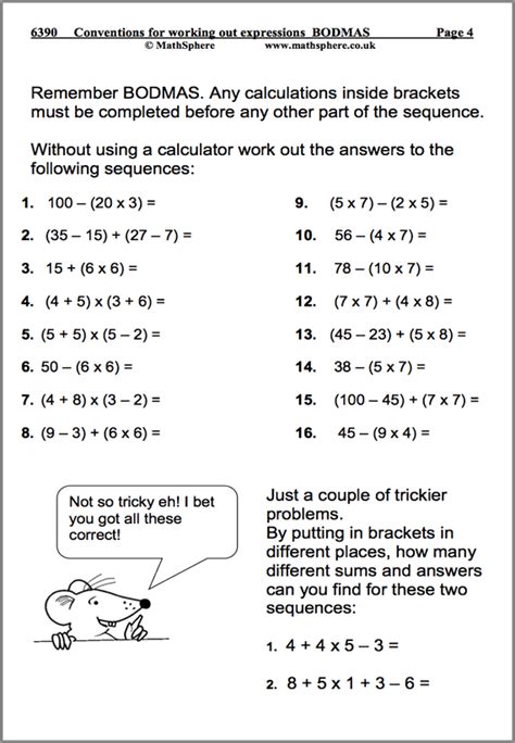 Year 6 Maths Worksheets Math Worksheet Algebra Worksheets