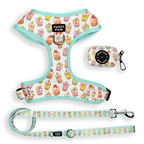 Basic Bundle Boba Dog Harness Bundle Set With Leash And Poop Bag