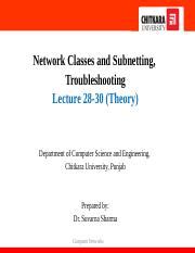 Understanding Network Classes And Subnetting In IPv Course Hero