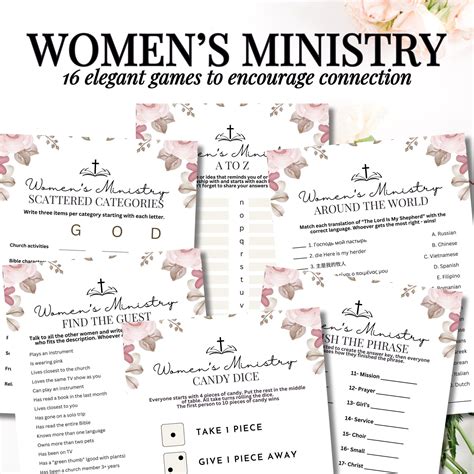 Womens Ministry Christian And Bible Games Mega Bundle For Ladies