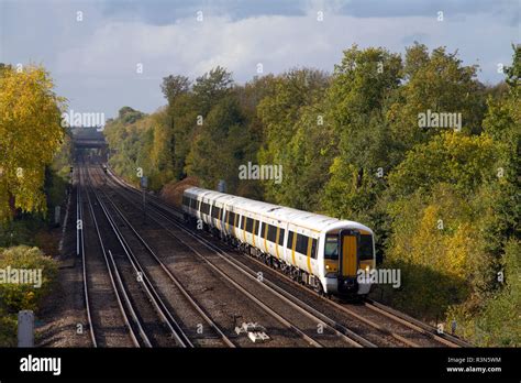 A Class 375 Electrostar Electric Multiple Unit Number 375603 Forming A