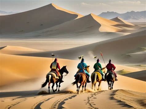 Conquista Del Imperio Mongol En El Desierto De Gobi