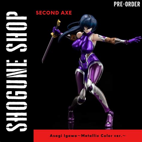 พรีออเดอร์ Taimanin Series Second Axe Hen Action Asagi Igawa