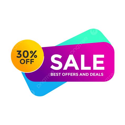30 Off Sale Promotion Banner Template Best Deal 30 Off Sale