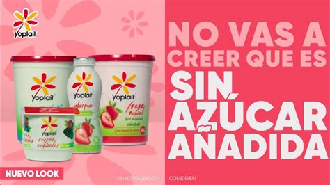 ¡atrévete A Probar La Variedad De Yoplait® Sin Azúcar Añadida Youtube