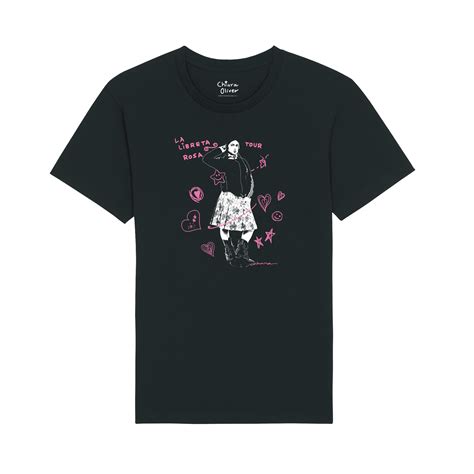 Playera Chiara La Libreta Rosa Tour Udiscover Store Mx