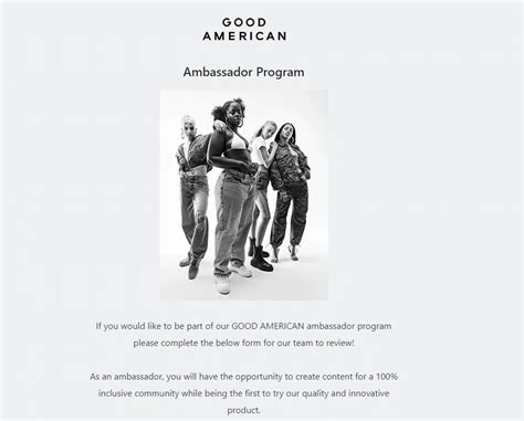 Awesome Brand Ambassador Application Template 9 Examples