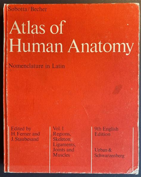 Sobotta Becher Hafez Kenemans Atlas Of Human Anatomy Atlas Of