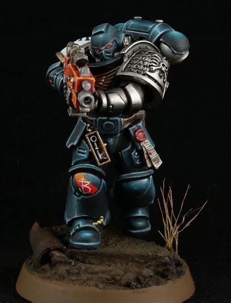 Deathwatch Primaris Intercessor By Damien Pedley Warhammer 40k
