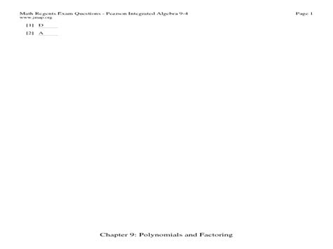 Square Of A Binomial Worksheet For 9th 12th Grade Lesson Planet