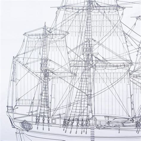 Plans De La Maquette Du Hms Bounty Amati Am1032
