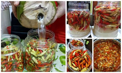Ini Cara Orang Lama Buat Sambal Lada Jeruk Dengan Air Kelapa Muda