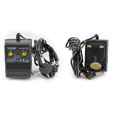 Buy Terminator Terminator Universal Ac To Dc 1 5v 3v 4 5v 6v 9v 12v