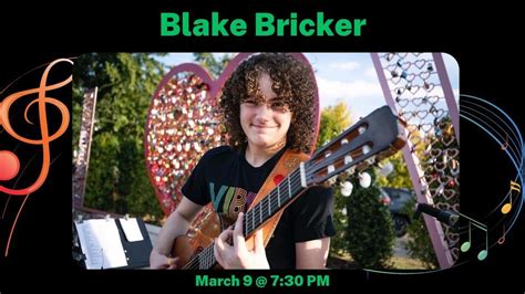 Live Music By Blake Bricker Frenzy Brewing Company Edmond 9 March 2024 Allevents