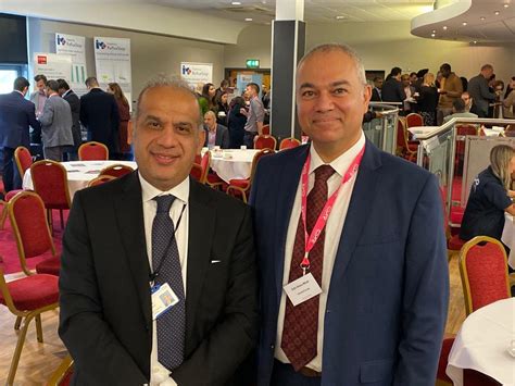 Mr Akeil Samier On Linkedin With Friend And Colleague Dr Adil Abou
