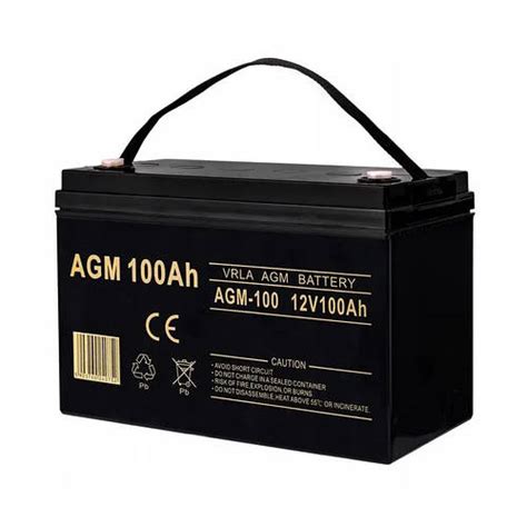 Аккумуляторная батарея Volt Polska AGM 12 V 100 Ah VRLA (6AKUXAG100 ...