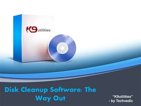 Ppt Disk Cleanup Software The Way Out Powerpoint Presentation Free