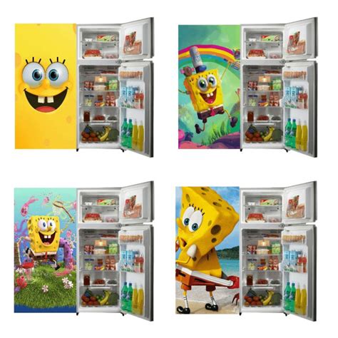 Spongebob 1 Door Refrigerator Sticker Shopee Philippines