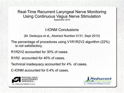 Real Time Recurrent Laryngeal Nerve Intraoperative Monitoring Using Continuous Vagus Nerve