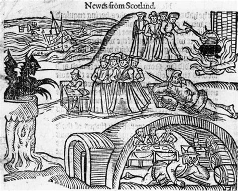 This Map Shows The Scale Of 16th And 17th Century Scottish Witch Hunts